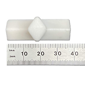 Magnetic Stir Bar - Cross Style - 37.5mm x 36mm x 12mm