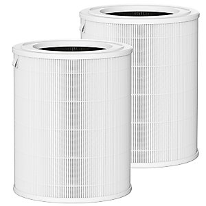 Air180 True HEPA Replacement Filter Compatible with BISSELL Air180 and Air180 Max Series Air Cleaner Purifier, 3-IN-1 H13 True HEPA Filter Set, Compare to Part #3502, 2 Pack