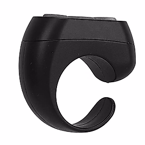 Mobile Phone Remote Control ABS Remote APP Page Turner Comfortable Carry for Watching TV (Black)