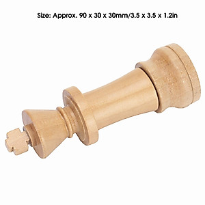 Wooden USB Stick Optional 1Gb 4Gb 16Gb 32Gb, Chess-Format Mahogany Flash Drive Thumb Drive, Maxmium 18MB/S Reading Rate U Disk Memory Stick (32G)