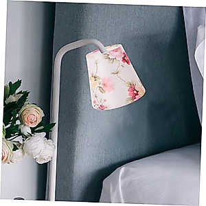 LIFKOME Cloth Lampshade Hanging Lamp Shade Wall Sconce Lamp Shade Lamp Shades for Floor Lamp Decorative Lamp Shade Chandeliers Farmhouse Light Fixtures Fabric Desktop Housing Cover