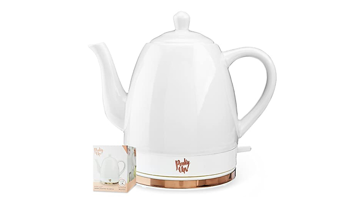 Fast Boiling Pink Up Noelle Electric Tea Kettle