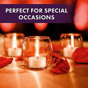 MontoPack Unscented White Tealight Candles Bulk [50] | 4 Hours of Smokeless, Dripless, Long Lasting Burning Paraffin Tea Lights | Small Votive Mini Candles for Home, Shabbat, Weddings & Emergencies