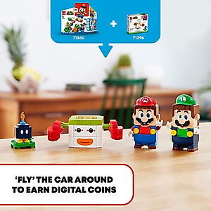 LEGO Super Mario Bowser Jr.’s Clown Car Expansion Set 71396 Building Kit; Collectible Toy for Kids Aged 6 and up (84 Pieces)