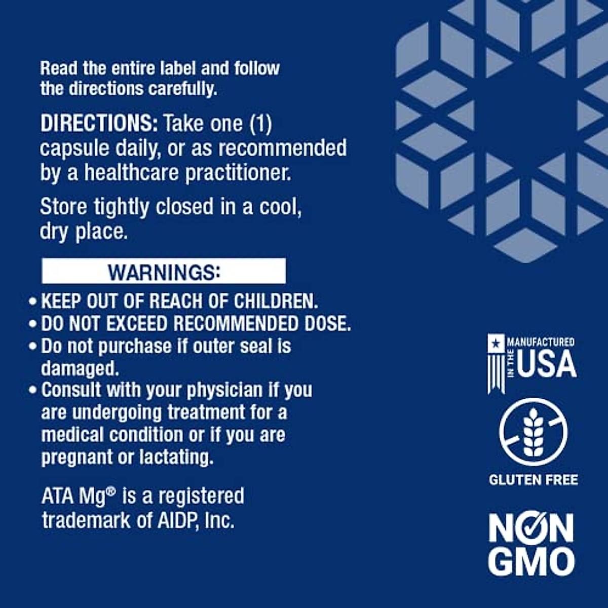 Life Extension Calm-Mag - Bioavailable Form of Magnesium Acetyl Taurinate Supplement for Relaxation and Stress Management - Gluten Free, Non-GMO, Vegetarian - 30 Capsules