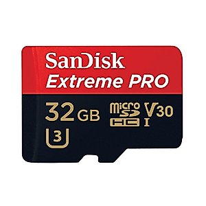 Sandisk MicroSDHC V30 32GB Extreme Pro - SI-PH5H-RB1J