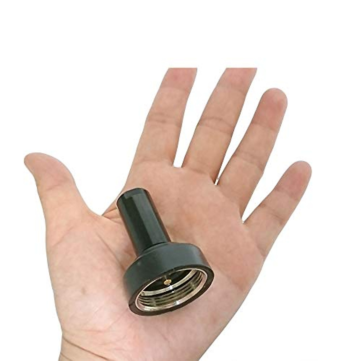 UngSung NMO to 3/8" x 24 Thread Antenna Stud Made by Copper Antenna Mount Adapter for Cell Ham Two Way Radio Antenna (1 PC)