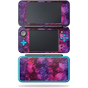 MightySkins Carbon Fiber Skin for Nintendo New 2DS XL - Rebirth | Protective, Durable Textured Carbon Fiber Finish | Easy to Apply, Remove, and Change Styles | Made in The USA