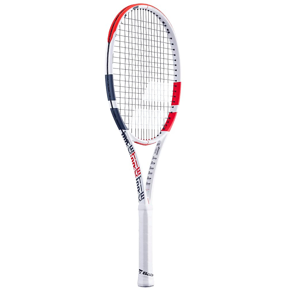 Babolat Pure Strike Tour Tennis Racquet Racquet - Strung with 16g White Babolat Syn Gut at Mid-Range Tension (4 1/4" Grip)