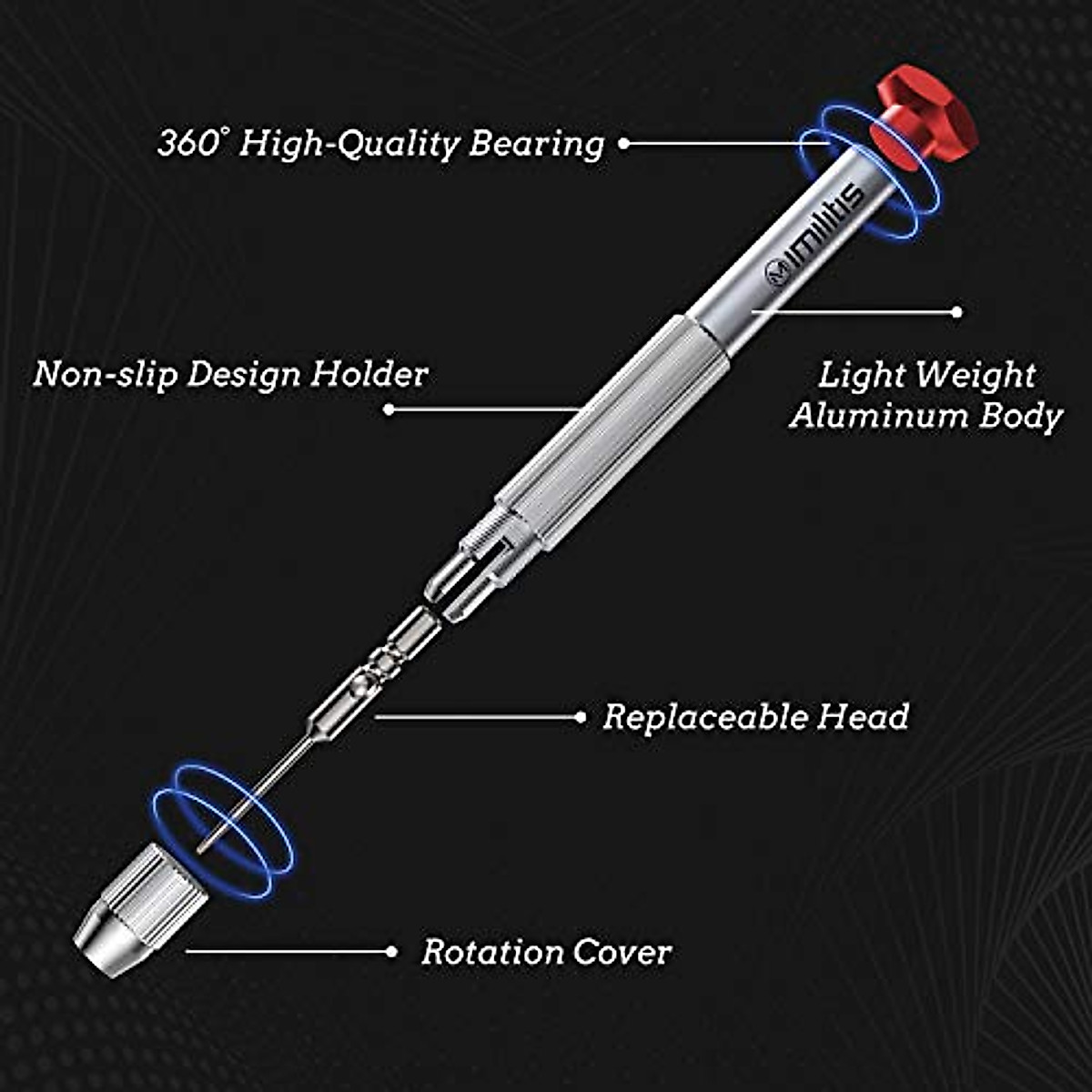 Screwdriver Set for iPhone 13/13 Pro/12/12 Pro/11/11 Pro/X/XR/XS Max/8/7/6S/6/SE, Repair Tool Kit for iPhone, Magnetic Premium Opening Pry Tool with PH000, Y000 Tripoint and P5 Pentalobe Screwdriver