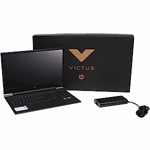 HP 2022 Victus 15.6" FHD Gaming Laptop, AMD Ryzen 7-5800H (Beats i7-10870H), 16GB RAM, 1TB PCIe SSD, NVIDIA GeForce RTX 3050 Ti, Backlit Keyboard, Win 11, Mica Silver, 32GB SnowBell USB Card