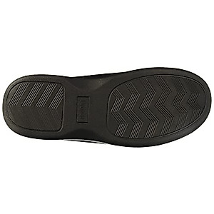 Propét Women's Cush 'N Foot Slipper, Black, 8