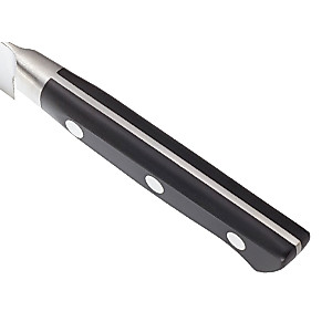 Mercer Culinary MX3 Premium San Mai VG-10 Steel Core Blade Petty Knife, 150mm 6 Inch,Black