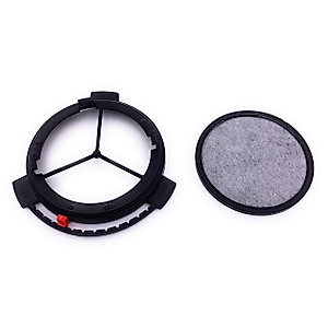 Xcivi Replacement Coffee Maker Water Filtration Set Filter Disk with Frame for Mr. Coffee Brewers Coffee Maker - Water Filtration Kit 6 months supply(1Disk Frame +6Filter Disks)