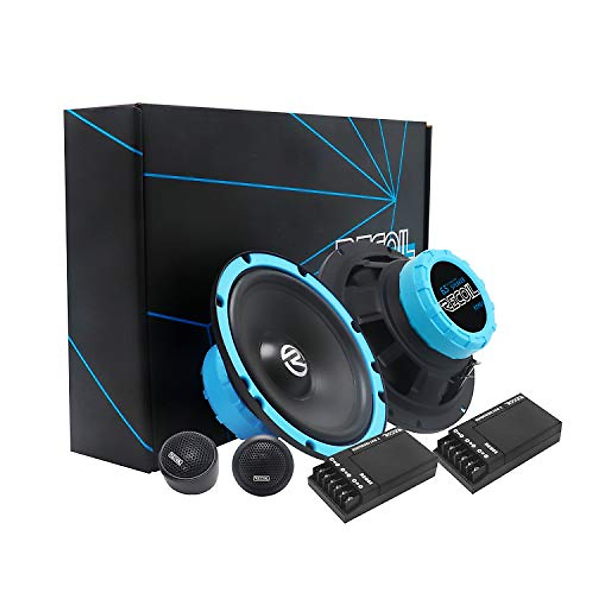 RECOIL REM65 Echo Series 6.5-Inch Car Audio Component Speaker System