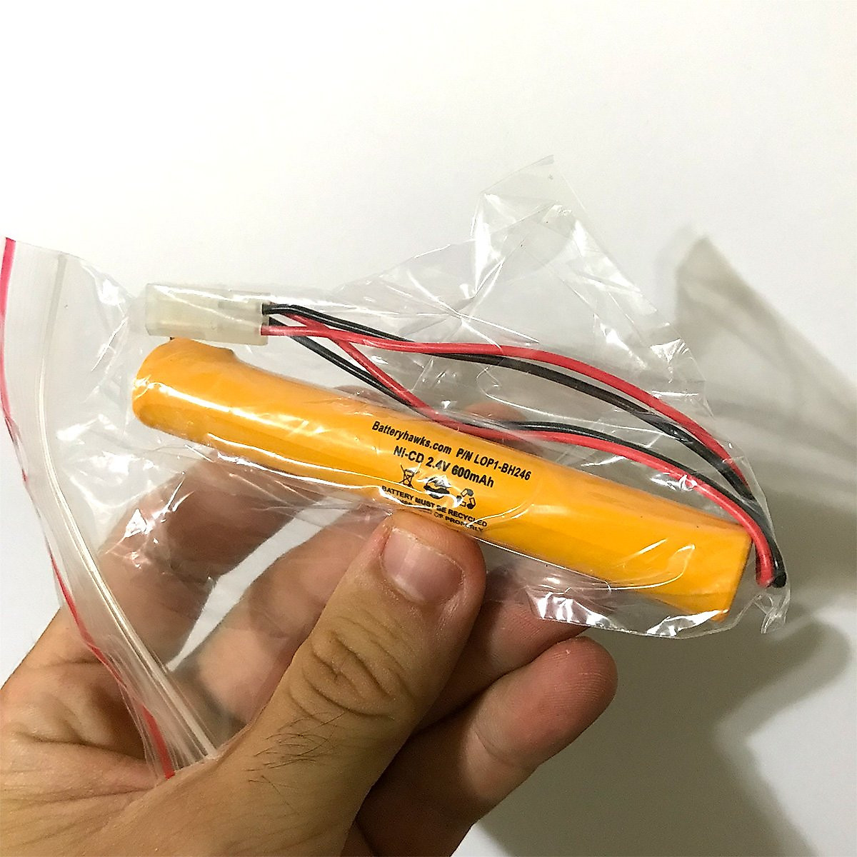 211003-2 2110032 OSA017AA 2.4v 600mAh Ni-CD Battery Pack Replacement for Exit Sign Emergency Light