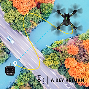 Aomola S5 Drone with Camera for adults,Wide-Angle 1080P HD FPV Live Video RC Quadcopter with Altitude Hold,Headless Mode,One Key Return,3D Flips&Rolls,Compatible w/VR Headset