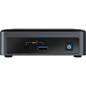 Intel NUC 10 Mini Performance Kit (32GB RAM, 1TB SSD, Core i7-10710U, UHD Graphics) Booksize Business Home Gaming PC Desktop, RJ45, Wi-Fi 6, 3-YR Warranty, IST Cable, Win 11 Pro, BXNUC10I7FNKN1