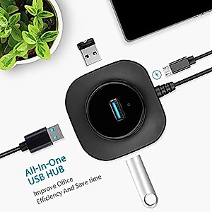 SHYPT USB 3.0 Multi USB Splitter Divisor Adapter 4 Speed Mini Multiple USB 3.0 HUB Port USB-HUB Expander