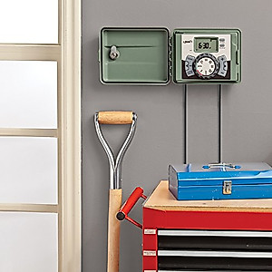 Orbit 57894 Easy Set Logic 4-Station Indoor/Outdoor Sprinkler Timer/Controller Green Grey