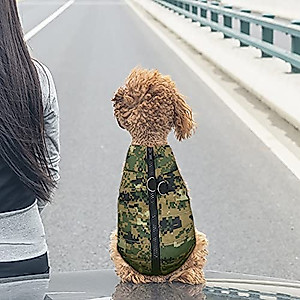 Winter Clothes for Dogs Small Female Camouflage Fashion Coat Dog Jacket Pet Vest for Small Dog Cloth Pet Clothes