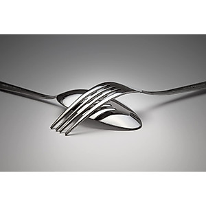 HSSPIRITZ 2 Pieces My Mac and Cheese Stainless Engraved Spoon Fork Set, Kitchen Restaurant Long Handle Dinner Spoons and forks for Friends,Women,Sister Birthday Cheese macaroni Lovers Christmas Gifts