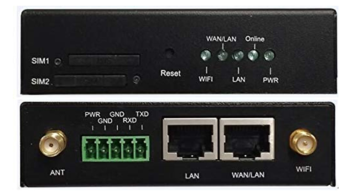 Yeacomm YF325 Industrial 4G LTE VPN Router | Dual SIM