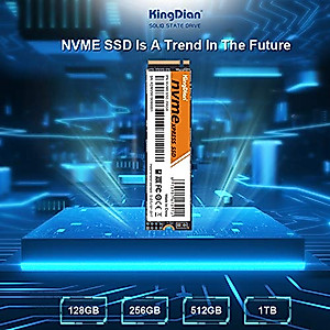 KingDian 120GB 240GB 256GB PCIe NVMe M.2 2280 Internal SSD High Performance Solid State Drive (NVME 256GB)