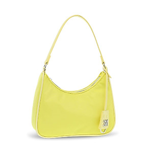 Steve Madden Paula Nylon Shoulder Bag, Yellow