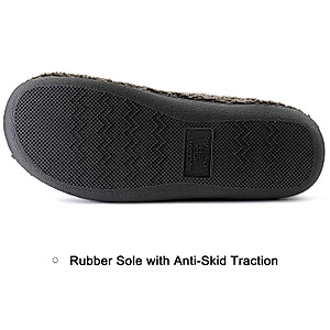 RockDove Men's Nomad Slipper with Memory Foam, Size 11-12 US Men, Mocha