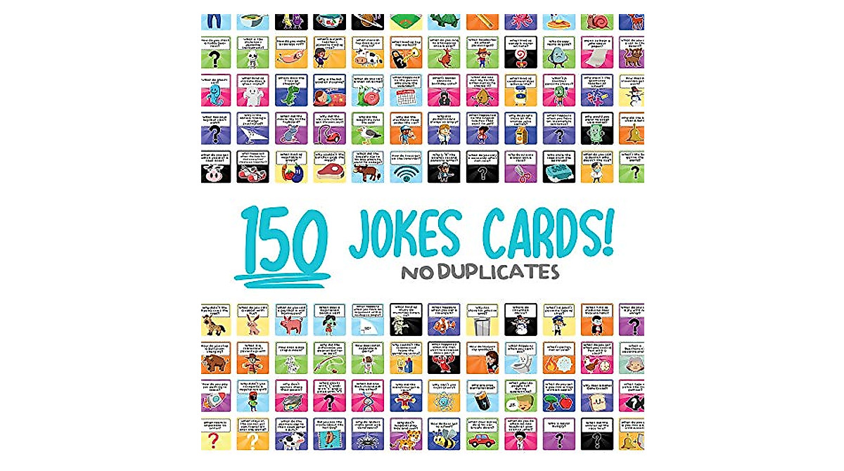 150 Joke Cards for Kids Vol.2 - Fun Lunchbox Notes & Party Favors