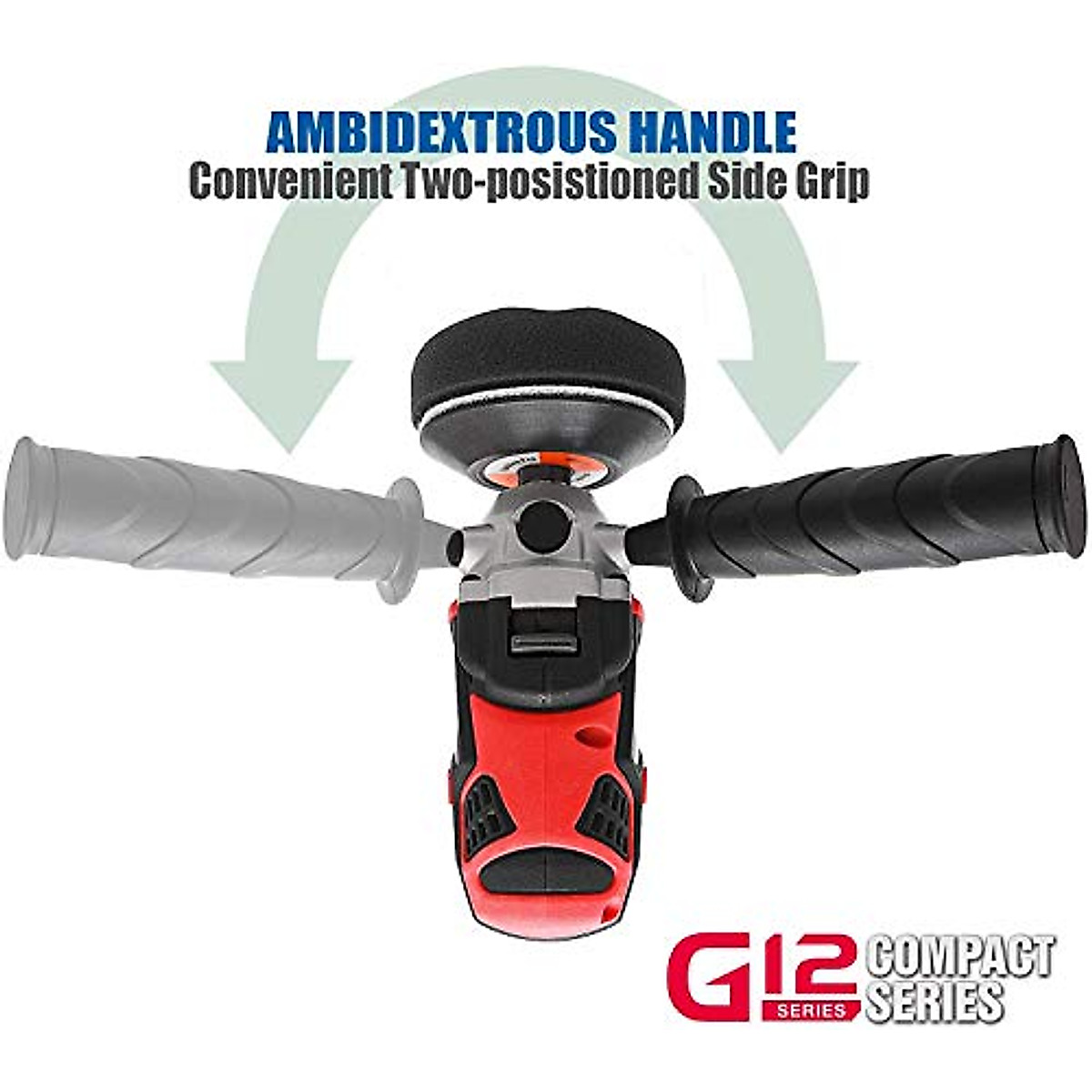 ACDelco G12 Series 3-Tool Combo, 3/8" Brushless Ratchet Wrench & 2-speed Polisher & 3/8" Impact Wrench, 2-battery, ARW1208-K13