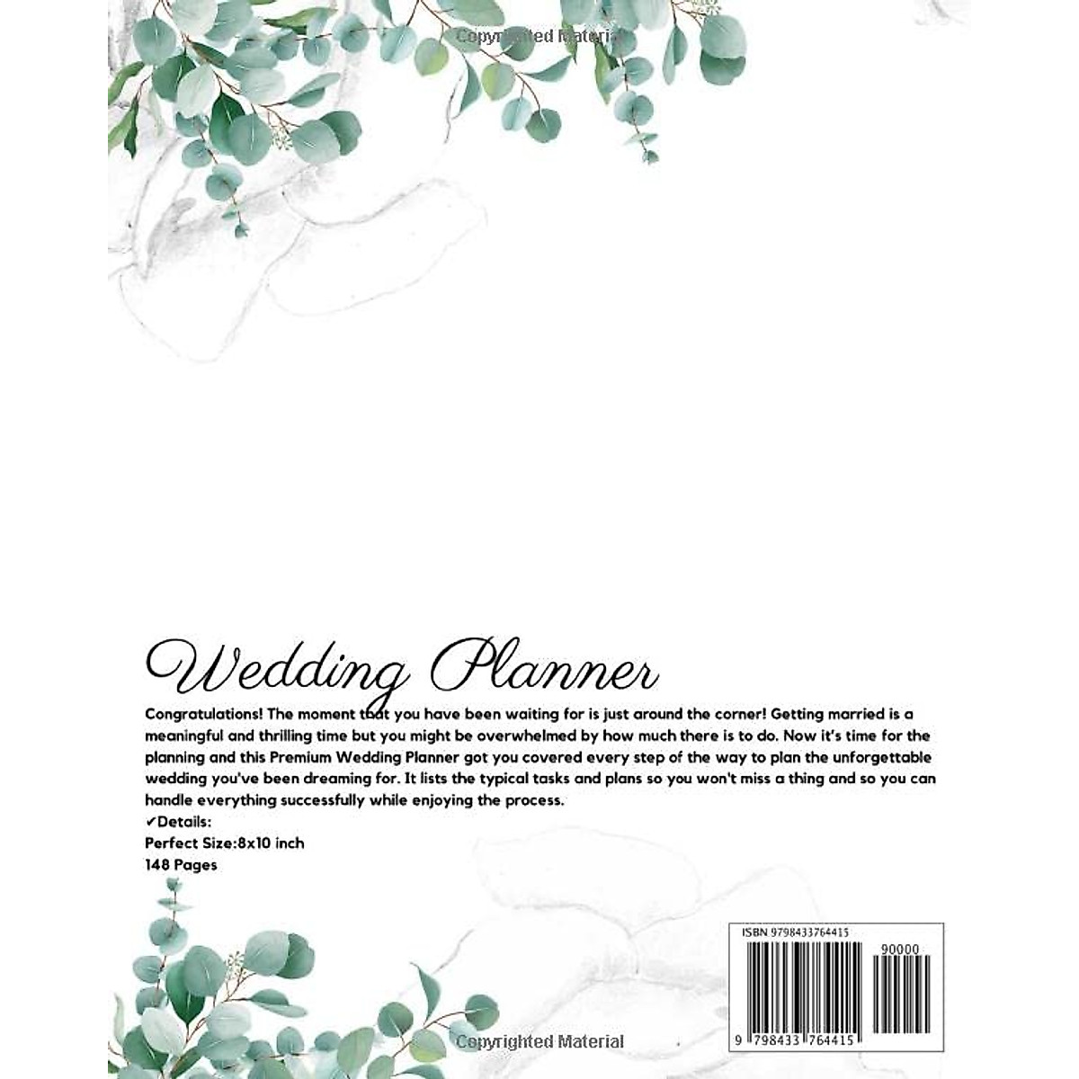 Wedding Planner Book And Organizer For The Bride: Complete Wedding Planning Notebook For Brides To Be | Budgets, Timeline, Worksheets, Checklists, ... Resources You Need To Plan For The Big Day