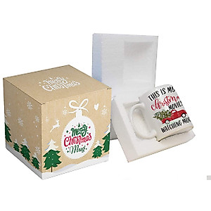 BLUE RIBBON Christmas Gifts, This is My Christmas Movies Watching Mug, in Decorative Box