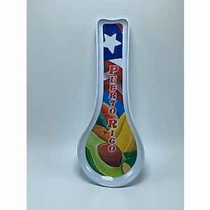 Puerto Rico Spoon Rest Fruits
