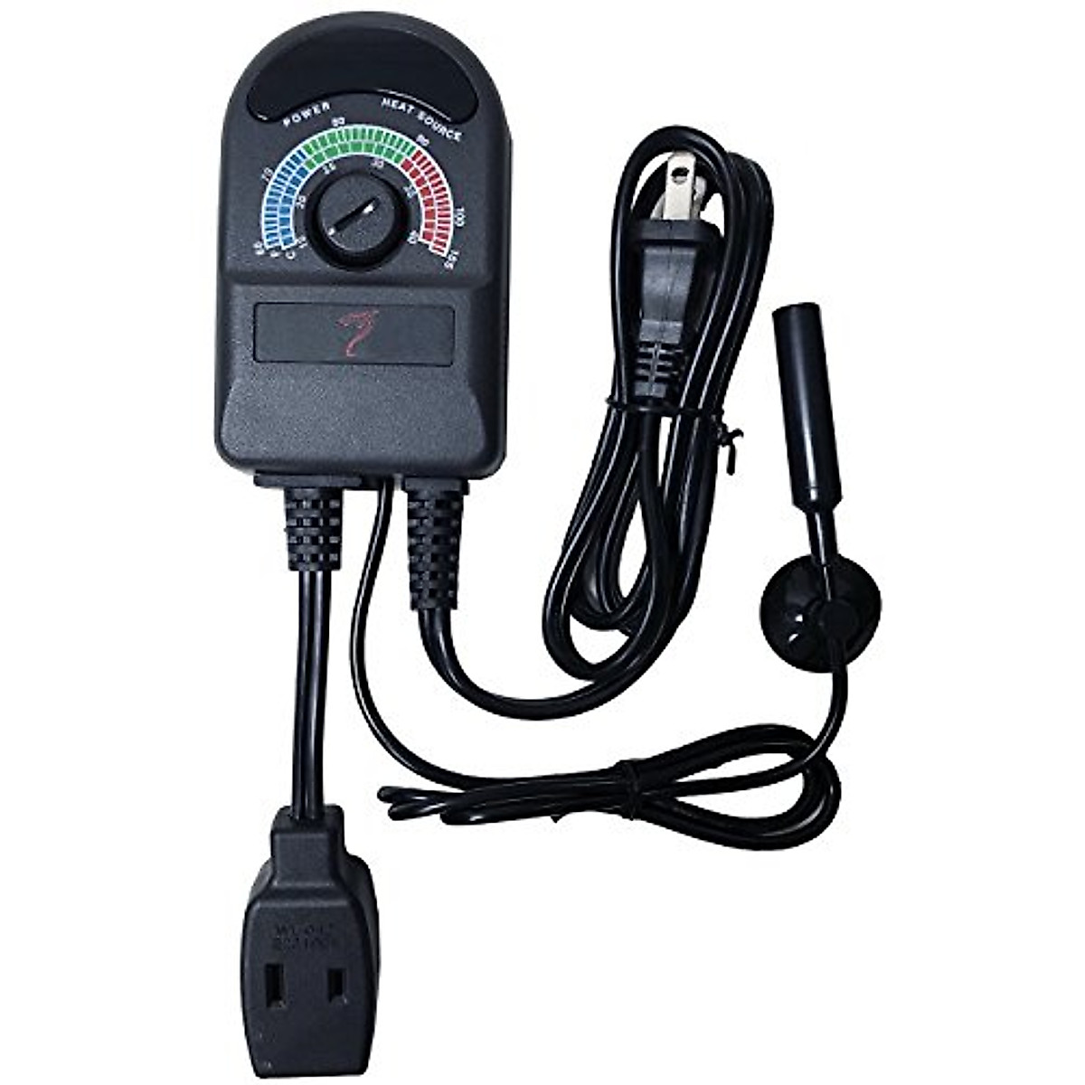 Encompass All 1000W Combined - Terrarium Heat & Habitat Lighting Temperature Controller for Germination/Rooting & Reptiles - 3 Power outlets