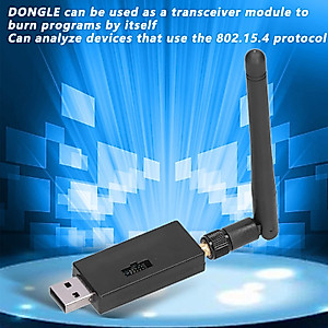 Dioche Zigbee USB Dongle Plus Gateway, Sniffer Protocol Module, for Zigbee Sniffer Bare Board USB Interface with Antenna Capture Packet Module (CC2531)