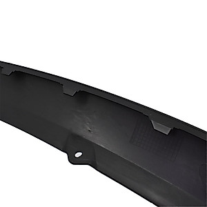 munirater Front Bumper Spoiler Lip Air Chin Splitter Replacement for Focus Sedan/Hatchback 2012 2013 2014 Bumper Valance Deflector Panel Air Dam Left + Right FO1095244C