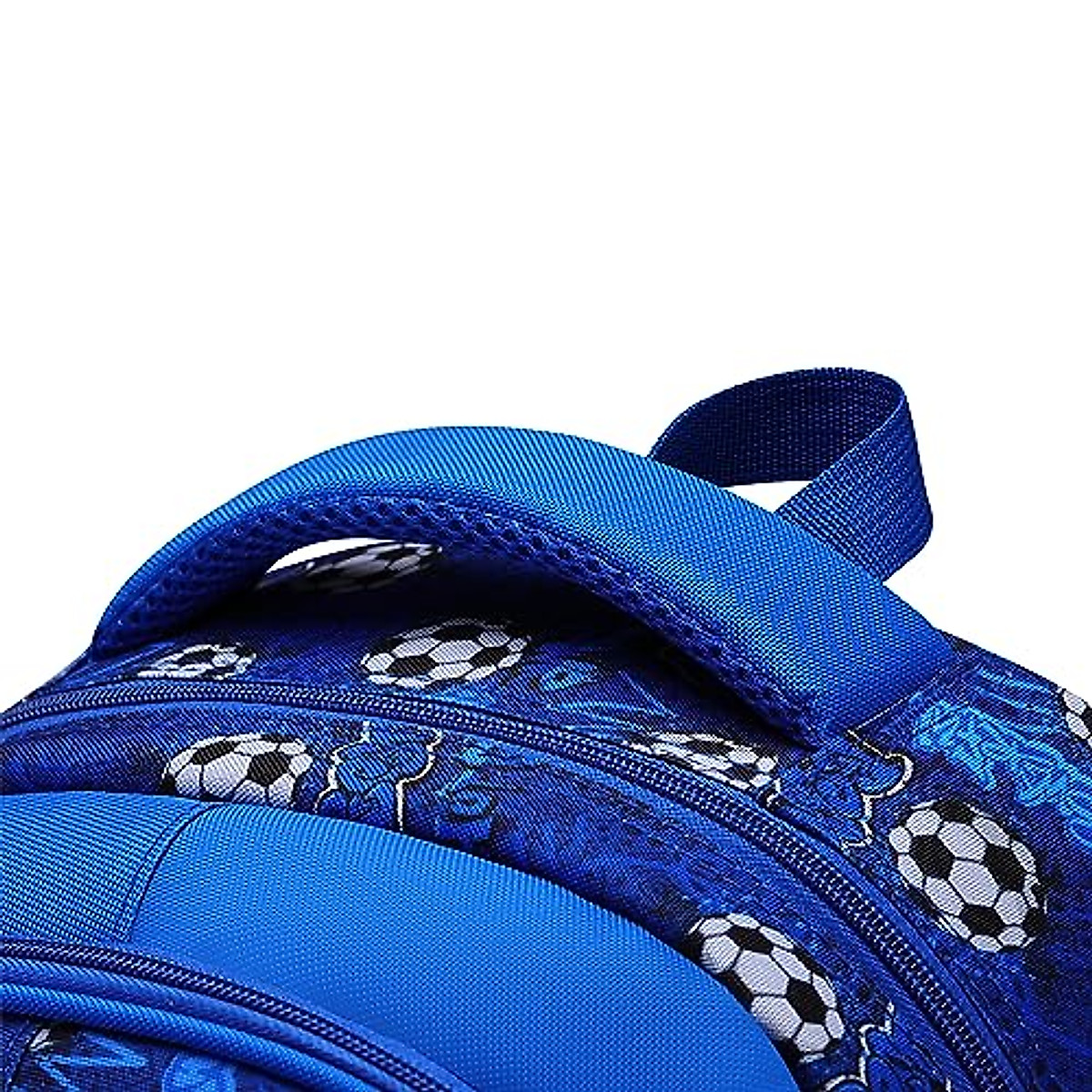 MYGOO Boys' Elementary School Backpack | Vineyard Collection | 17" Height 24L | Soccer Blue