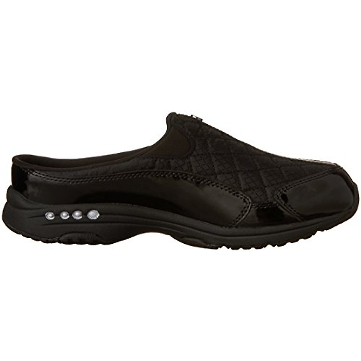 Easy Spirit womens Traveltime12 Mule, Black 966, 8.5 US