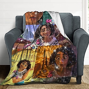 Blanket Lightweight Throw Blankets for Couch Sofa Trave Camping Soft Warm Flannel Cozy Fleece Throw Blanket for Carnival Easter Christmas Birthday 40"x50"