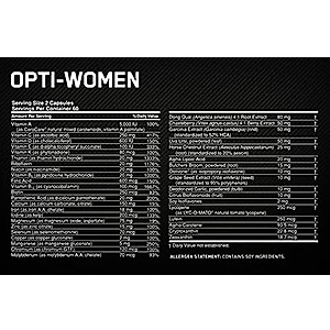 Optimum Nutrition, Opti-Women, 120 Capsules