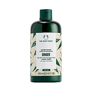 The Body Shop Ginger Scalp Care Conditioner – For Dry Scalp & Weak Hair – With Vegan Silk Protein – 400ml