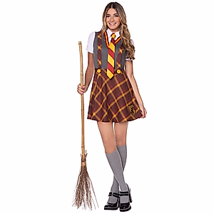 Spirit Halloween Harry Potter Adult Gryffindor Dress Costume | Officially Licensed | Harry Potter Outfit | Wizard Costume - XL