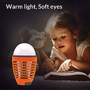 Himalayan Glow Camping Lantern, LED Bulb with 360° of Brightness, Rechargeable Hiking Gear, Hanging Night Light, (Pack of 1)