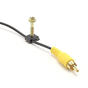 THE CIMPLE CO - Mini Wire Cable Clips, Electrical Wire Cable Clip, 1/10 in (3 mm) Screw Clip and Fastener, Black (100 Pieces per Bag)