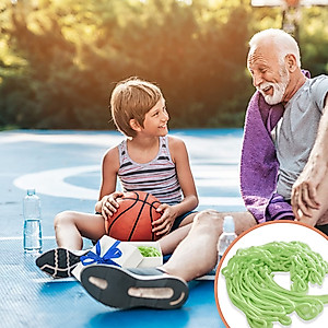 Mr Warm Outdoor Basketball Net - 2024 Upgrade, All Weather Anti Whip Replacement - 12 Loops