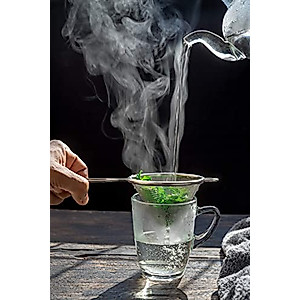 Peppermint Tea 1LB (16Oz), Cut & Sifted | STRONG & FRESH | Non-irradiated, 200+ Cups, Peppermint Loose Leaf Herbal Tea (Mentha Piperita) | Mint Tea | Bulk 1 lb. Large Resealable Bag