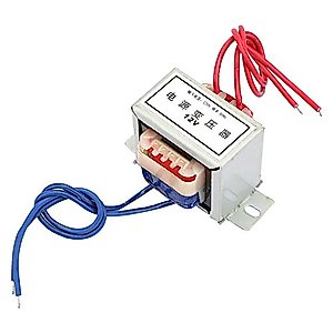 EI Power Transformer Stable Single Power Transformer Vacuum Impregnated Insulation Varnish Nylon Core for Electronic