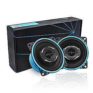RECOIL RCX4 Echo Series 4-Inch Car Audio Coaxial Speaker System